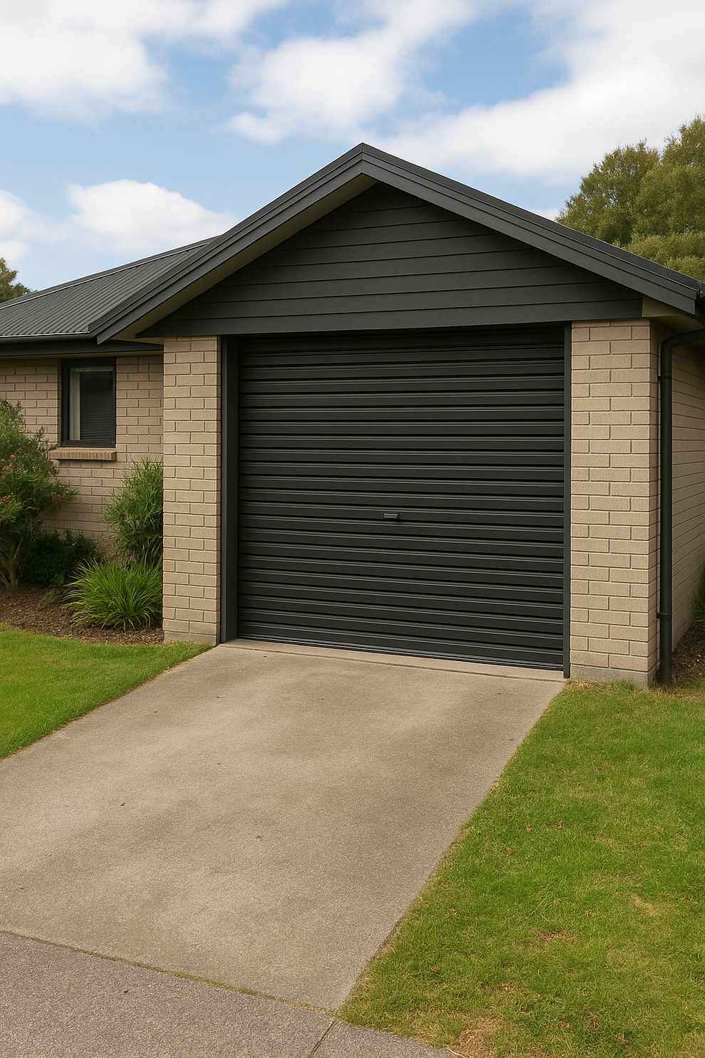 Colorsteel Roller Garage Door 3.3M High- Choose Width – Premium Garage ...