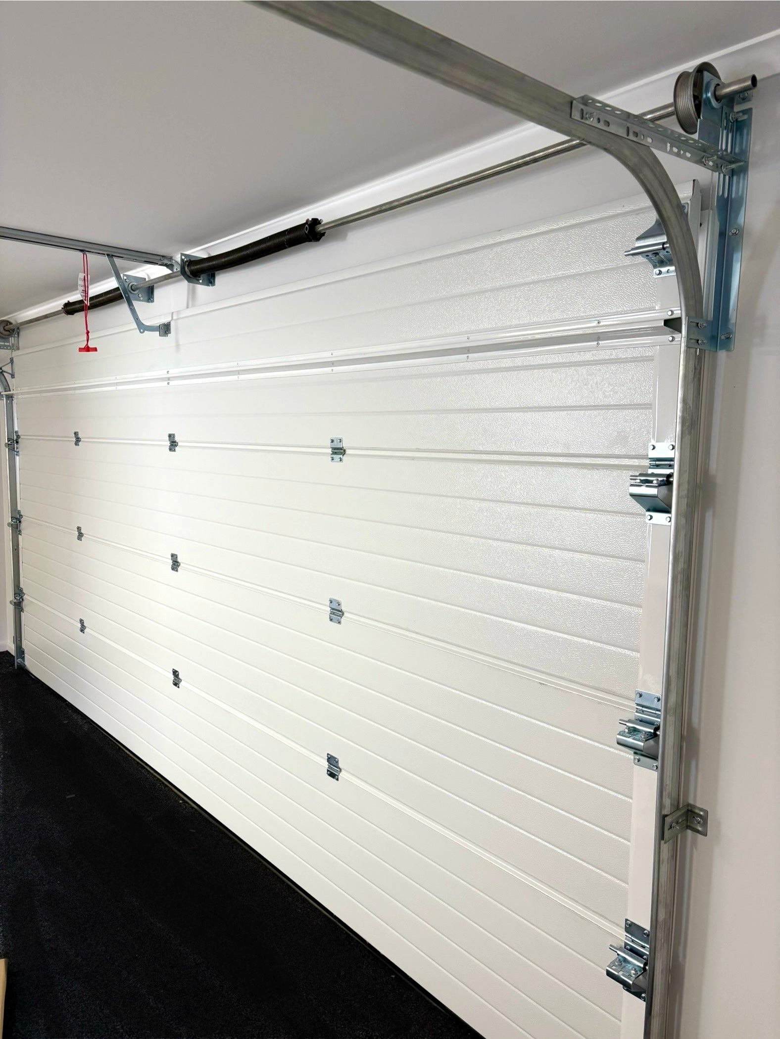DOUBLE- Insulated Sectional Panel Garage Door (2.1M high choose your c ...