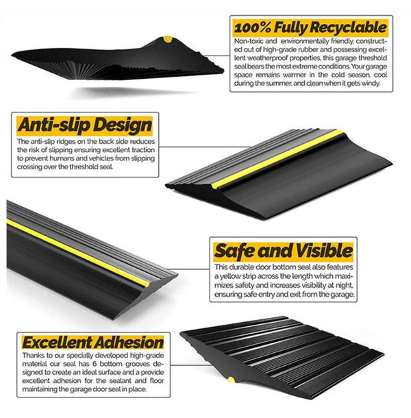 Garage Door Floor Seal (Threshold Strip) – Premium Garage Doors NZ